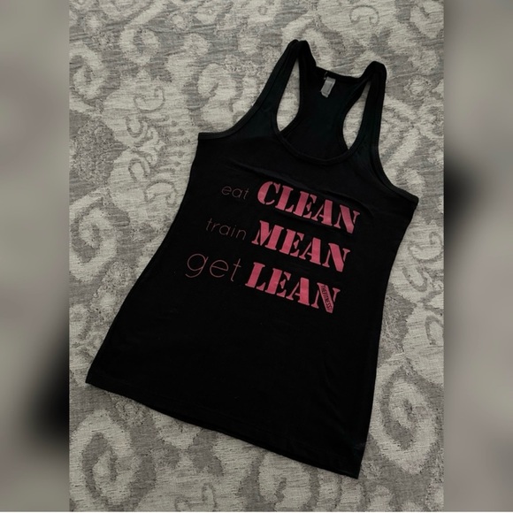 Tops | Cleanleanmean Workout Tank | Poshmark